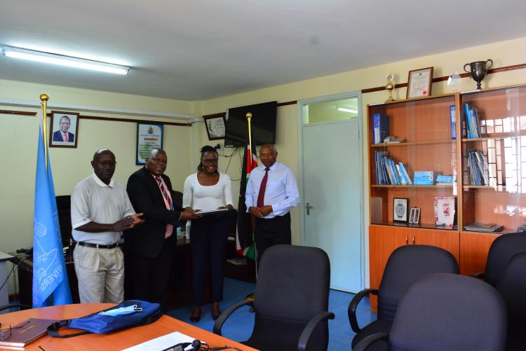 Courtesy call: Dr. Lester Brian Shawa- Kühne Foundation | FACULTY OF ...